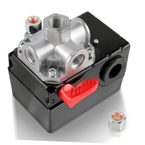 Z-D26612 Pressure Switch Z- for Porter Cable 150/120 PSI D26612 4 Port ...
