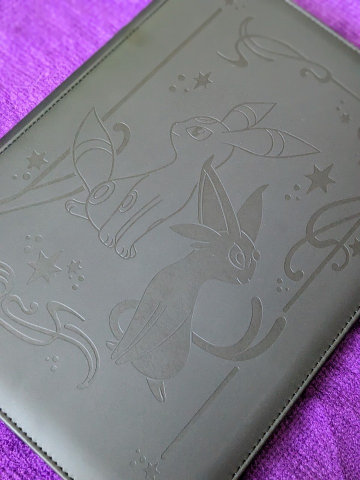 Pokémon Center Official TCG Celestial Espeon & Umbreon Premium Binder ...