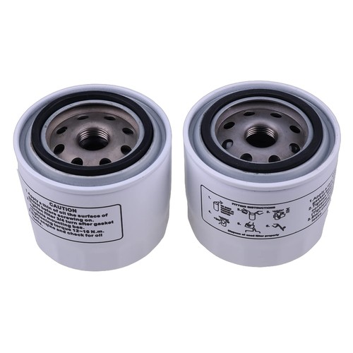 2PCS Oil Filter E6201-32443 with Kioti Tractors CK2510 CK2610 CK27 CK30 ...