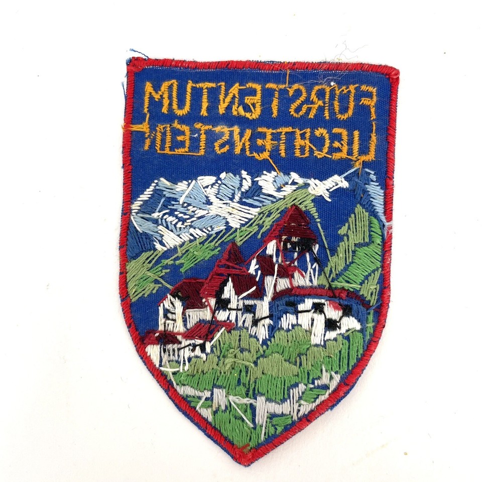 Fürstentum Liechtenstein Principality Embroidery Patch Badge Souvenir Travel | eBay