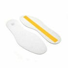 Pair Thin Leather Shoe Insoles Self-adhesive Inner Sole All Size Ladies ...