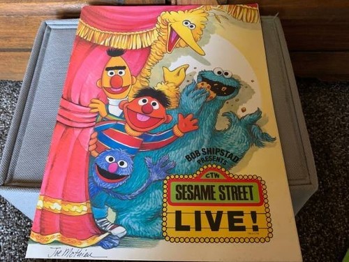 Vintage 1980 Bob Shipstad Presents SESAME STREET LIVE Program | eBay