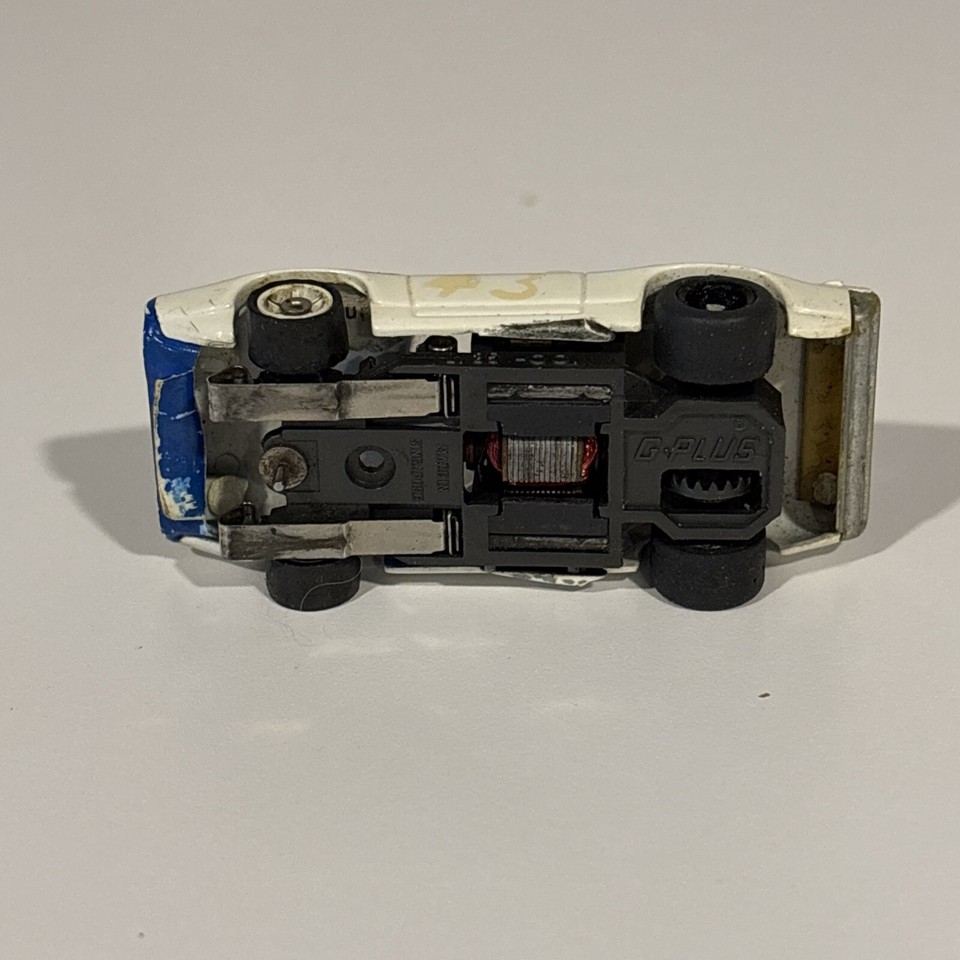 Vintage AFX Ho Scale Plymouth Roadrunner Stock Car #43 Slot Car Running ...