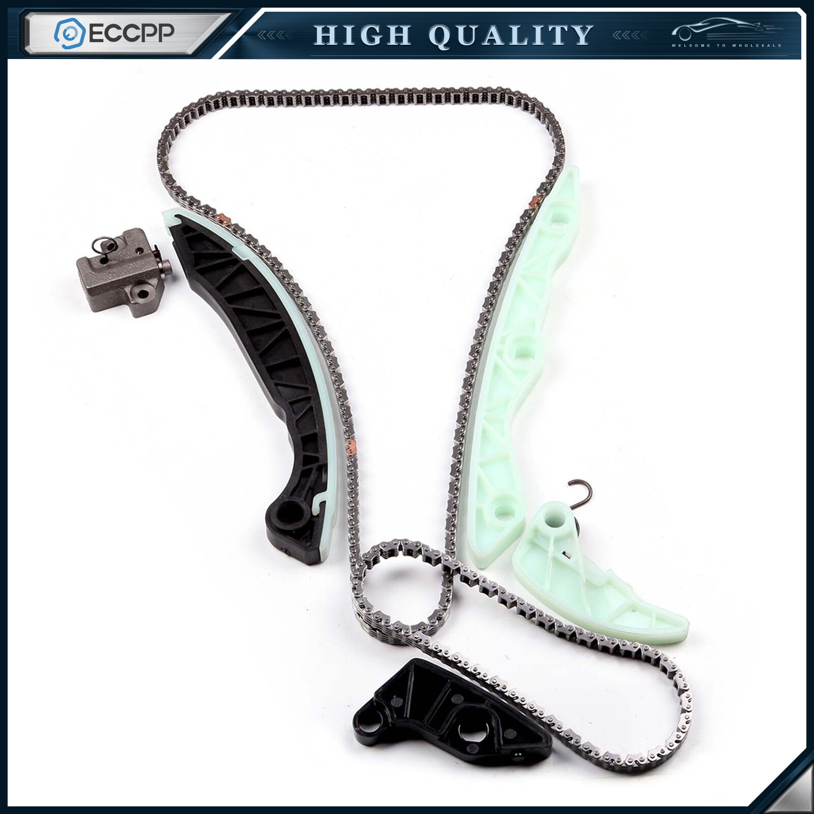 Timing Chain Kit For Mitsubishi Lancer EVO X CZ4A 4B11T EVOLUTION 2.0L ...