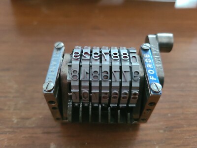 Numbering Machines - Rotary Numbering Machine