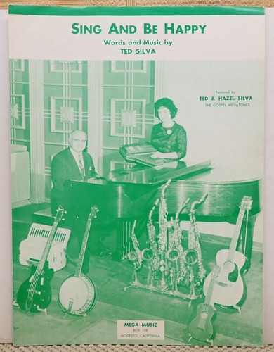Sing And Be Happy - Ted Silva - Sheet Music 1964 | eBay