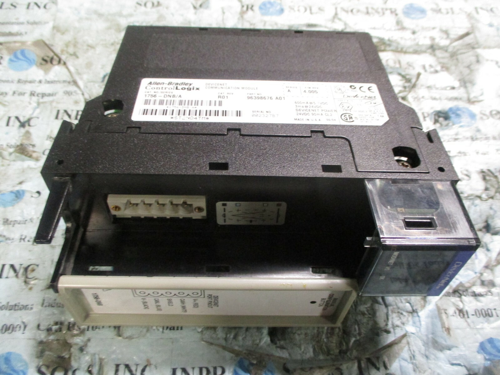 Allen Bradley 1756-DNB/A ControlLogix Devicenet Comm Unit 1756-DNB Ser ...