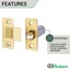 Adjustable Roller Catch Ball Door Mortice Latch Spring Loaded Ball ...
