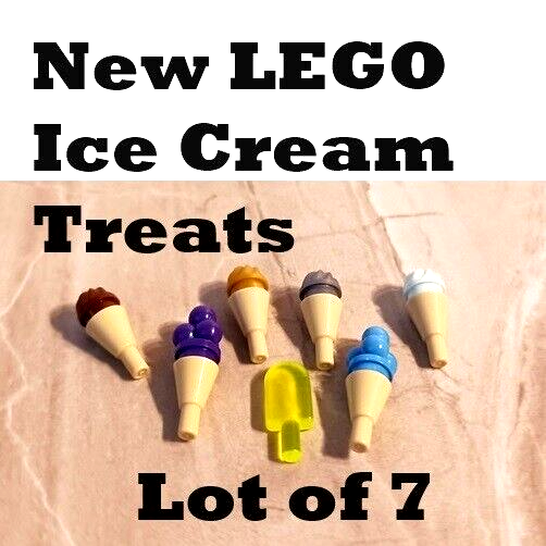 New LEGO Frozen Treats Summer Favorites Ice Cream Popsicle Lot of 7 ...