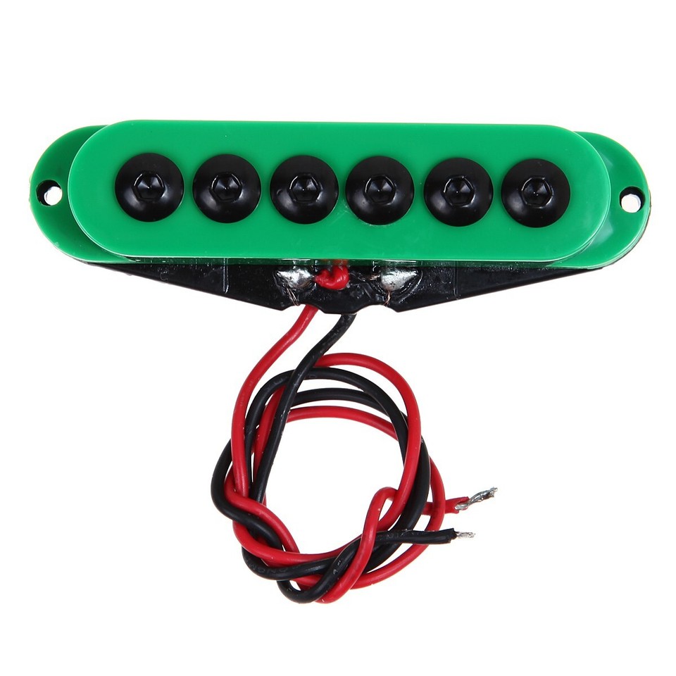 Invader Type Green Electric Guitar Single Coil Neck Pickup For Strat ...