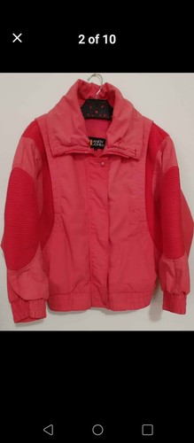 Vintage Andy Johns 1980's - 90's Jacket Coat Knit Panels Skiing ...