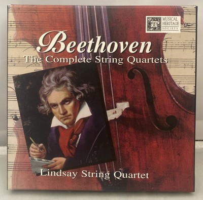 Beethoven The Complete String Quartets Lindsay String Quartet 10 Cds ...