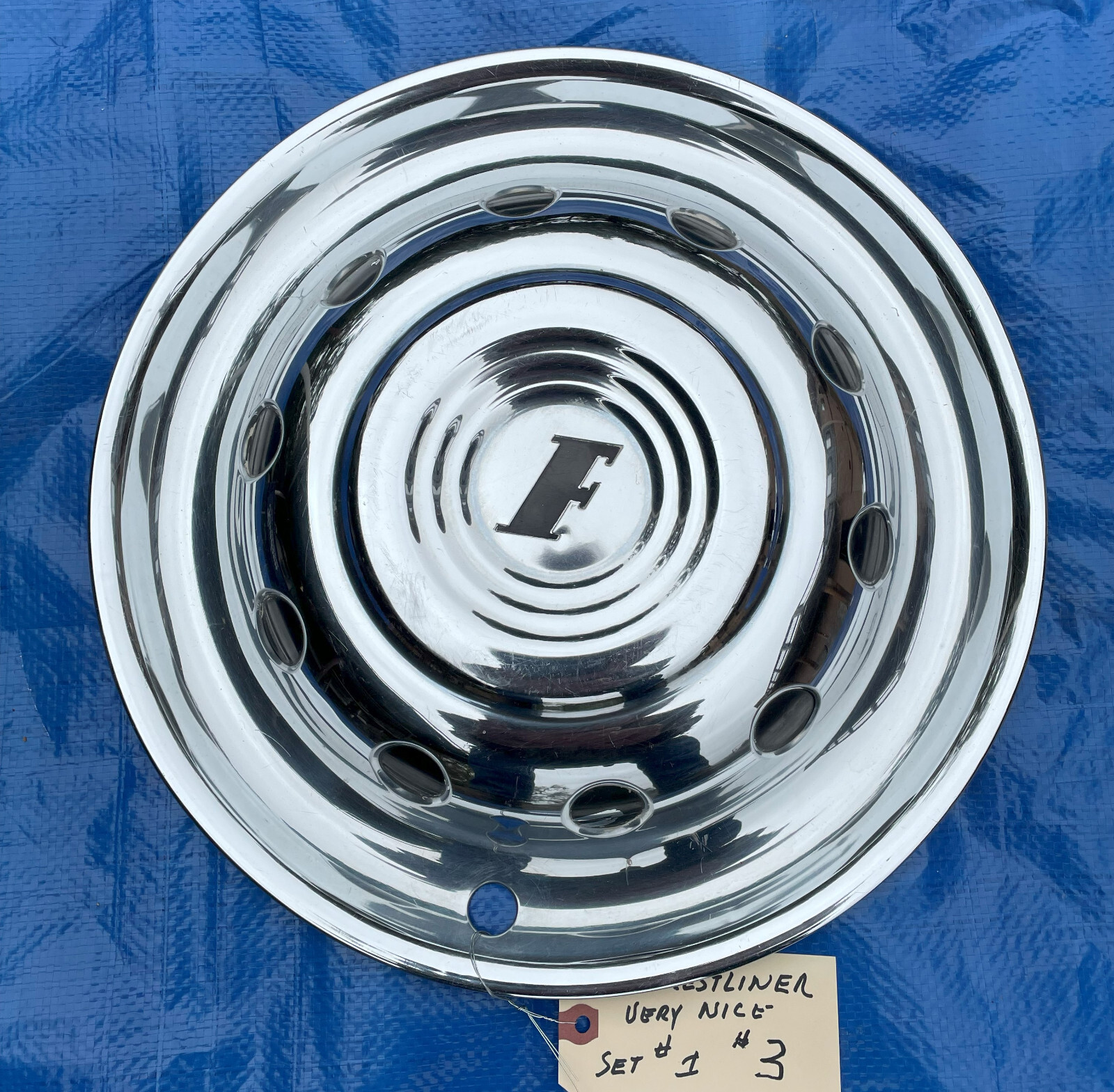 Flathead Ford 1951 Ford "Crestliner" wheel covers set of four | eBay