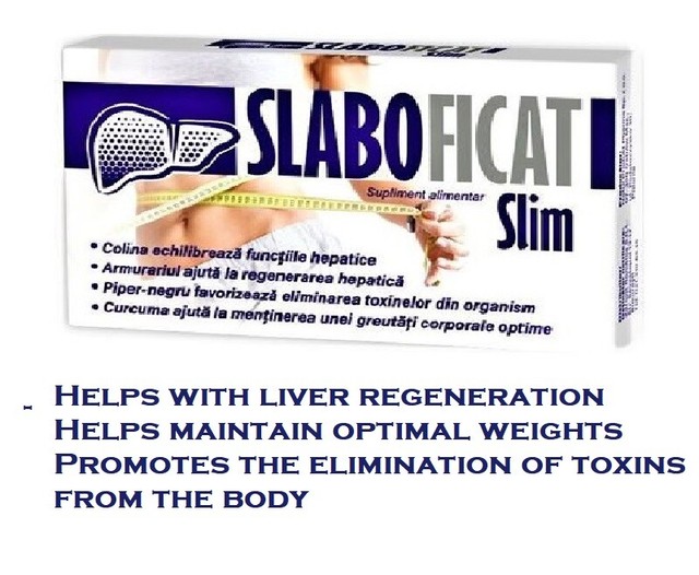 Slaboficat Slim Food Supplement Black Pepper Detox & Turmeric Choline ...