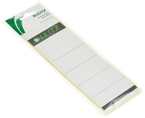 Leitz Self Adhesive Replacement Spine Labels for Standard 80 mm Lever ...