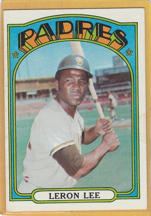 1972 TOPPS BASEBALL LERON LEE #238 PADRES EX/EX+ *A5736 | eBay