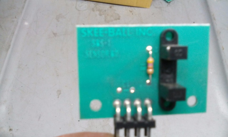 skee ball circus hi rise arcade puck sensor working | eBay