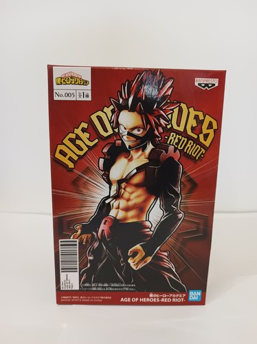 My Hero Academia Age of Heroes MHA Red Riot Figure Banpresto - Bandai ...