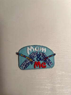 Girl Scout Patch Mom & Me Dragonfly Insect Bug Colorful HTF RARE ...
