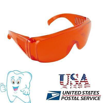 Red Dental Protective Eye Goggle Glasses Eyewear for Curing Light Lamp ...