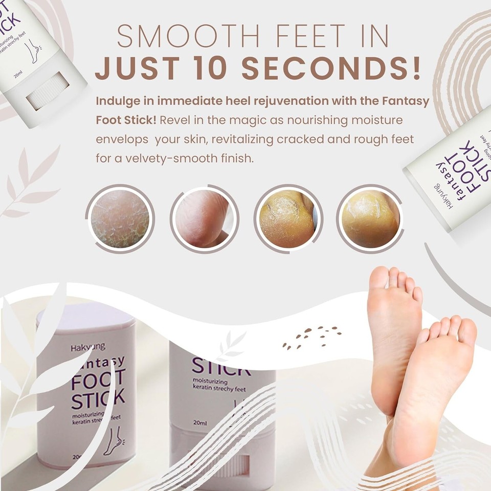 HAKYUNGNATUREWELL Fantasy foot calluses, foot balm, foot stick /Made in ...