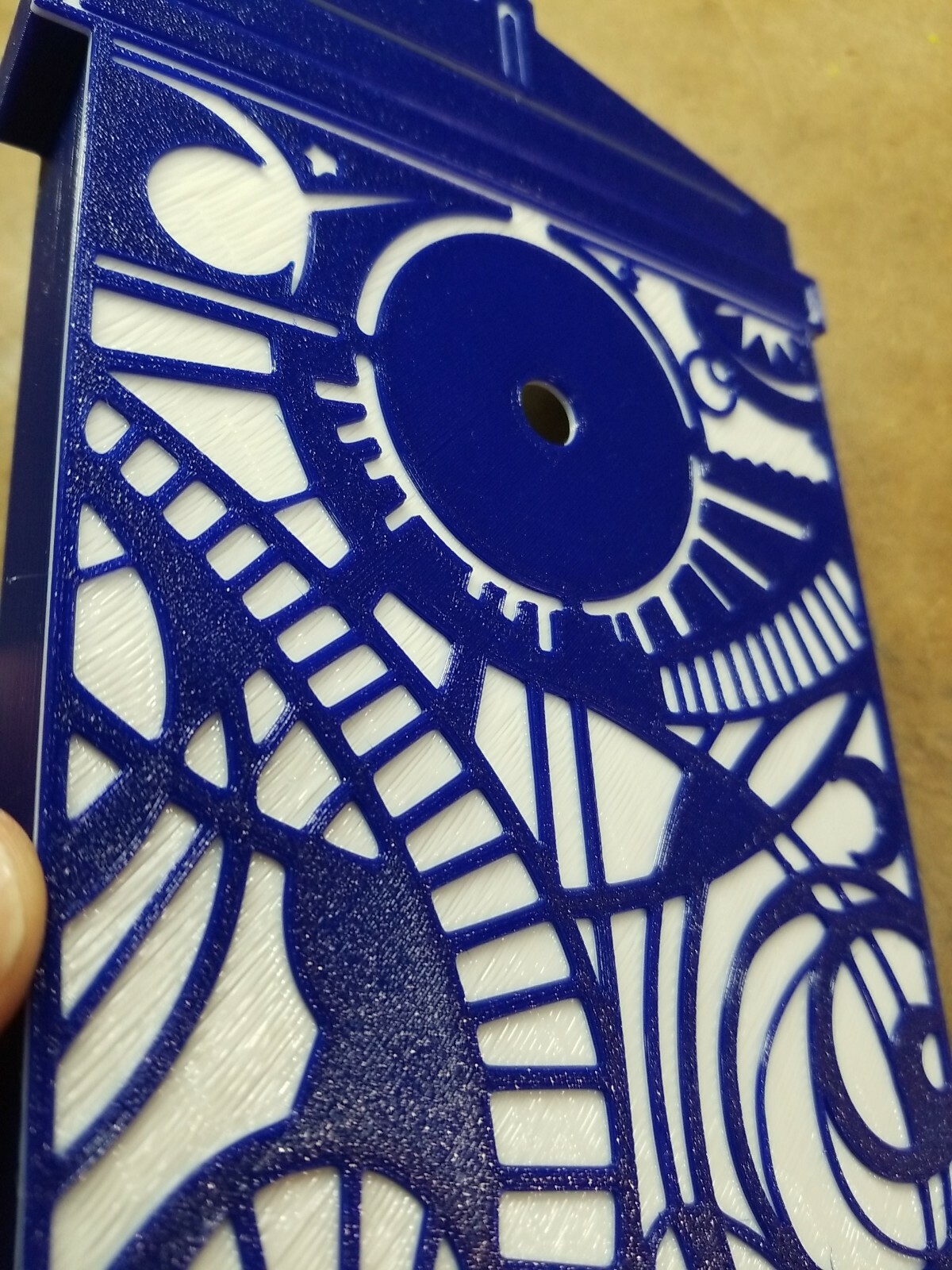 Tardis Clock (3d printed Doctor Who Inspired) | eBay
