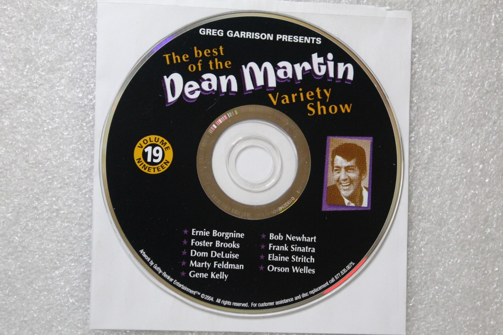 Best Of The Dean Martin Variety Show Volume 19 DVD Bob Newhart Orsen ...