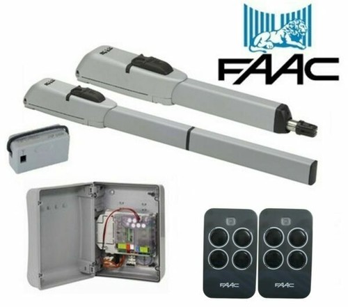 FAAC 415 24V Automatic Double Swing Gate Motor Opener Kit Operator ...