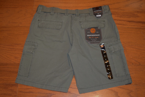 Weatherproof - Cargo W/ BELT Shorts - Men Size 40 - MSRP $55.00 - NWT ...