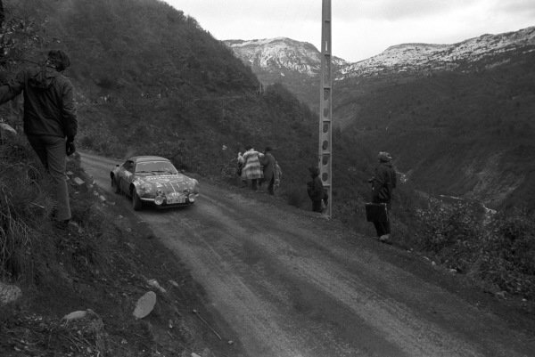 Dieter Kern and Ferdi Bokmann Alpine A110 1973 Rally Car Old Photo | eBay