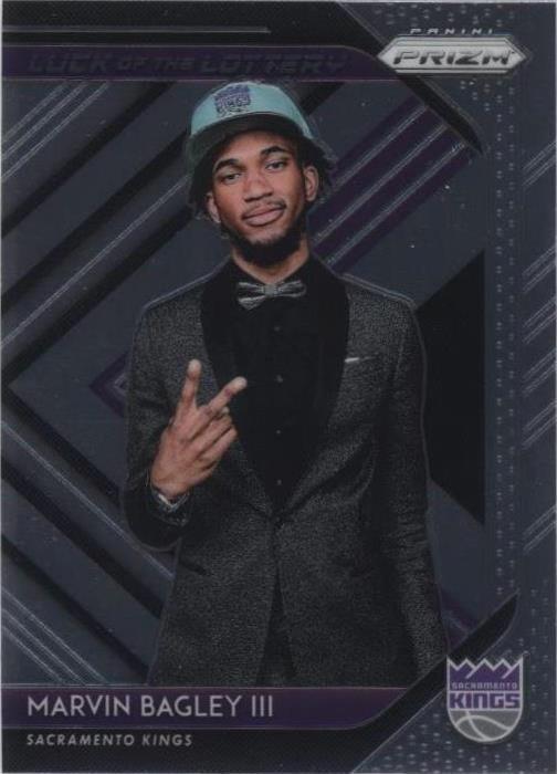 2018-19 Panini Prizm - Luck of the Lottery Marvin Bagley III #2 (RC ...