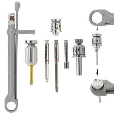 Implant Nobel Biocare Prosthetic Kit Torque Wrench Unigrip Screwdriver ...