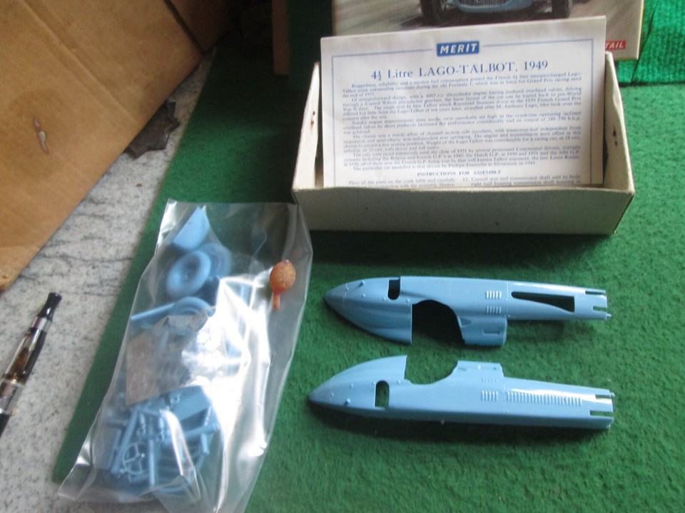 MERIT LAGO-TALBOT SUPERKIT (1:24 SCALE) NEW IN BOX LOT N89 | eBay UK