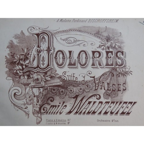 Waldteufel Émile Dolores Piano ca1890 | eBay