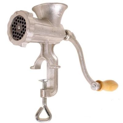 HEAVY DUTY TRADITIONAL HAND OPERATED CAST IRON MEAT MINCER GRINDER ...