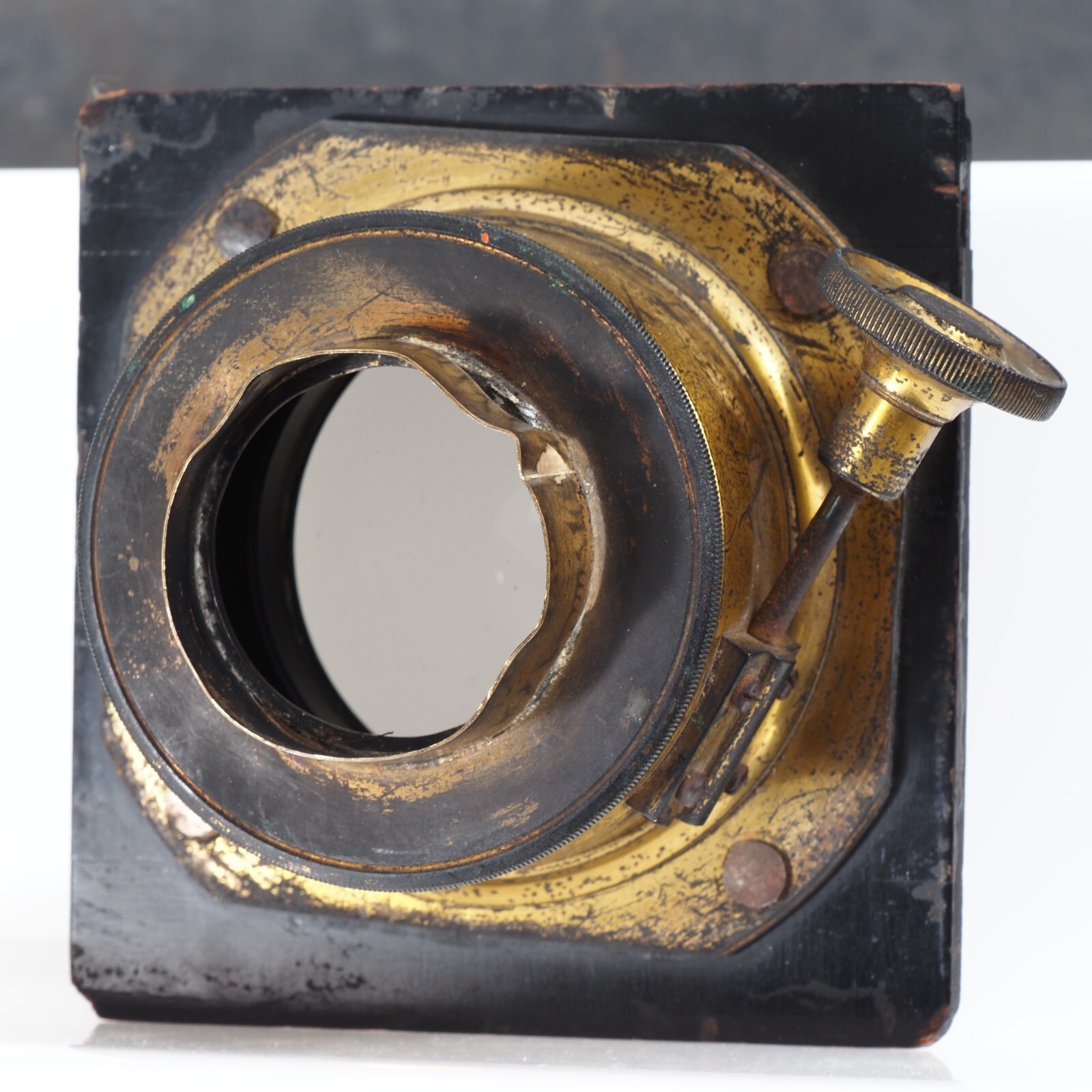 :Darlot Paris Single Achromat 1-2 12.5" (320mm) 10x12 Landscape Brass ...