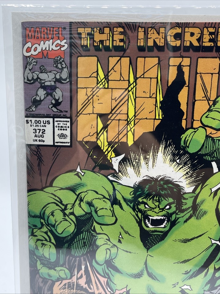 The Incredible Hulk #372 (August 1990 Marvel Comics) | eBay