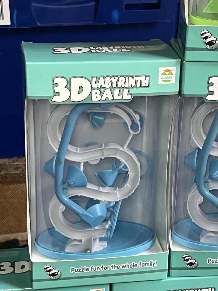 X8 Large 3d Labyrinth Ball Puzzle Game Carboot Resale Prize Every time ...