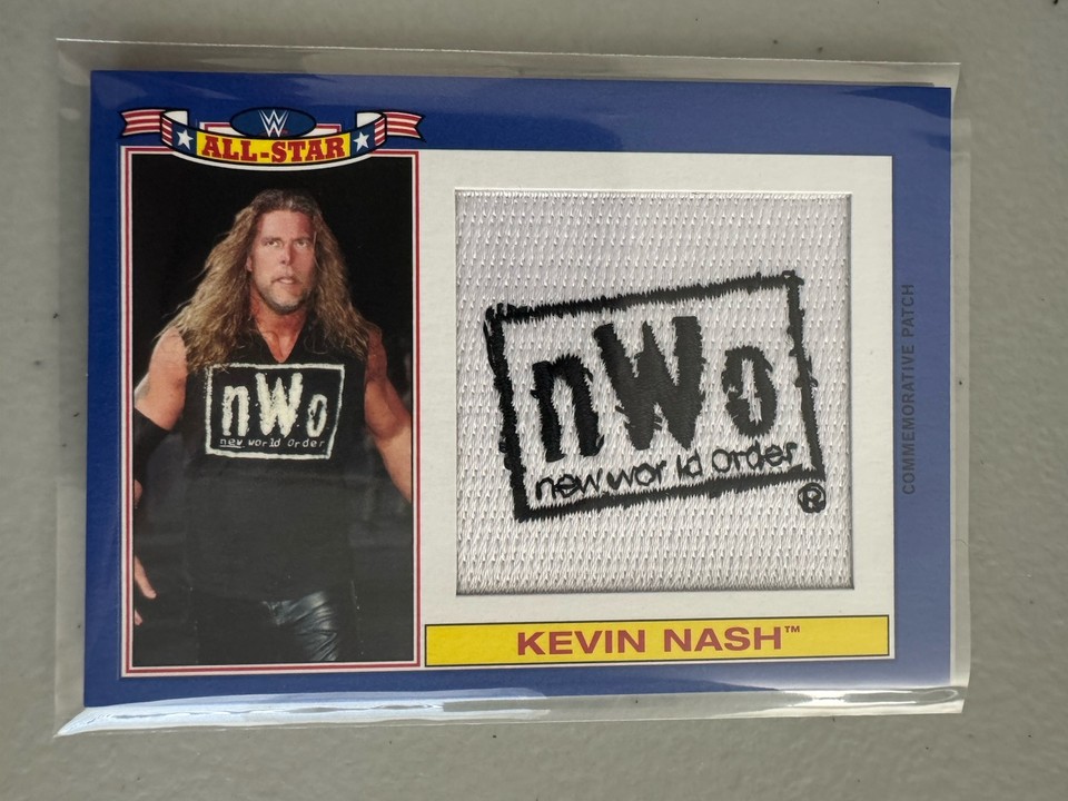 KEVIN NASH 2016 Topps Heritage WWE NWO All-Star Blue Commemorative ...