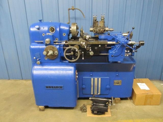 Monarch Lathes | interesting 1942 10EE with turret & ELSR | Practical ...