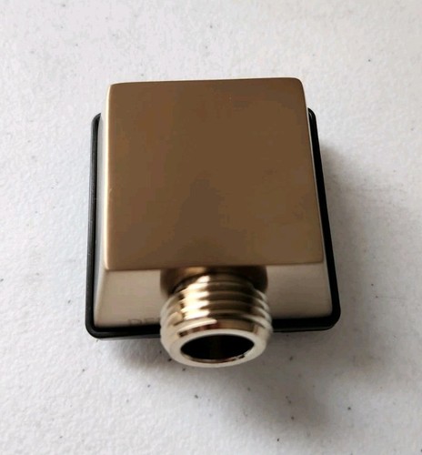 Delta 50570-CZ Square Wall Supply Elbow for Hand Shower Hose Connection ...
