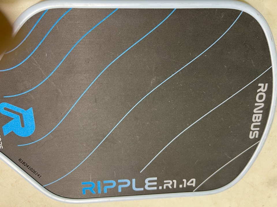RONBUS Ripple R1.14 Pickleball Paddle - Blue - never hit outdoors | eBay