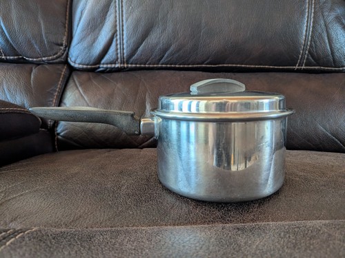 Vintage Ecko Flint Ware Stainless Steel 2 Quart Sauce Pot w/Lid | eBay