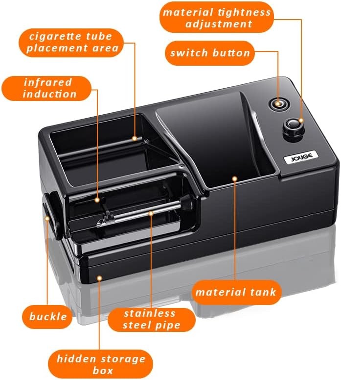 Automatic Cigarette Rolling Machine Electric LED Intelligent Sensing ...