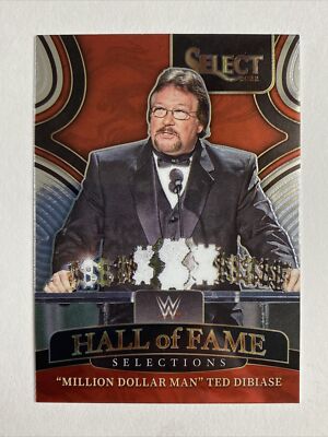 Million Dollar Man Ted Dibiase 2022 Panini Select WWE #20 Hall of Fame ...