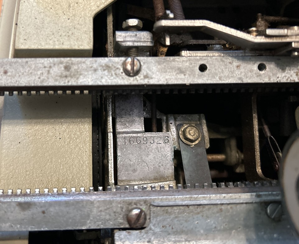 1960's IBM Model 11 C Electric Typewriter w Extended Carriage Parts or ...