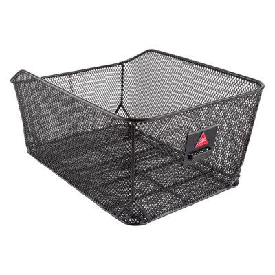 Axiom Market Basket Black Mesh Rack Mount Bicycle Basket - Basket Only ...