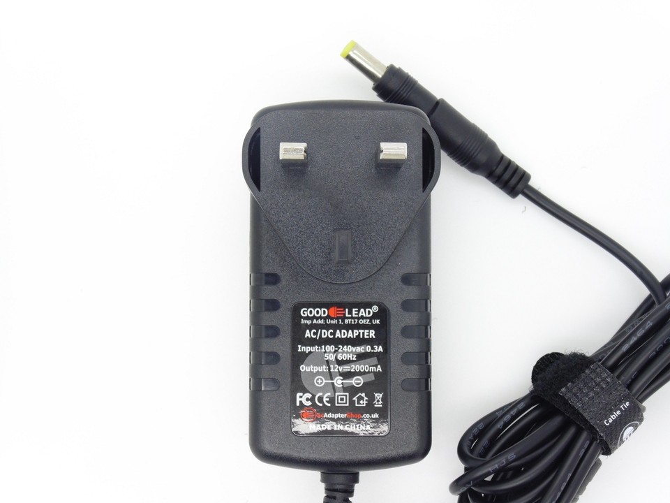 12 Volt Mains For KAWAI PH50 Keyboard AC Adapter Power Supply Charger ...