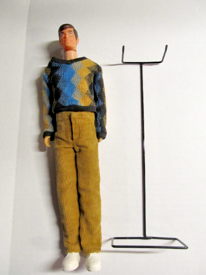 Vintage 1960 Ken Fun On Ice Hawthorne CA Mattel Painted Hair Doll ...