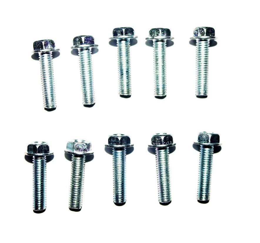 1 Inch Long Threaded Bolt 5.5mm With Nut Steel Set Of 10 Unit | eBay
